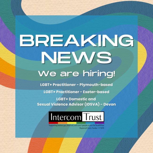 Intercom Trust | Providing help against homophobic and transphobic prejudice, crime and ...