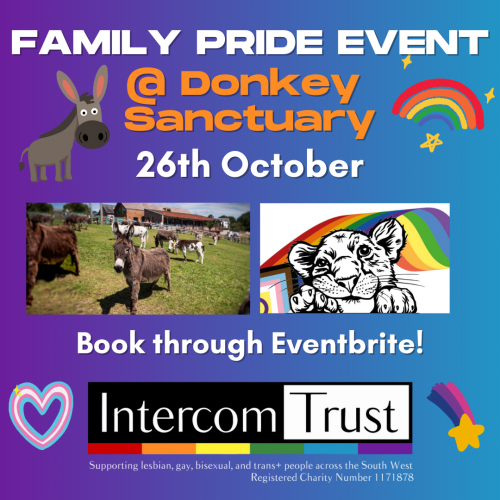 Family Pride Day - Donkey Sanctuary - Thursday 26th October - Intercom ...