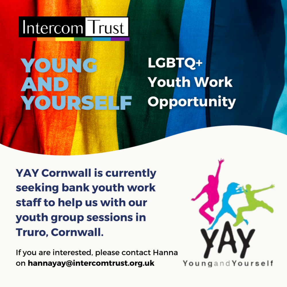 YAY Bank Youth Work Opportunity - Intercom Trust