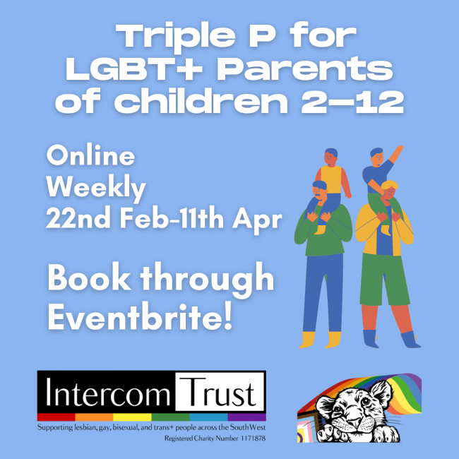 Triple P Programme for LGBT+ Parents - Intercom Trust