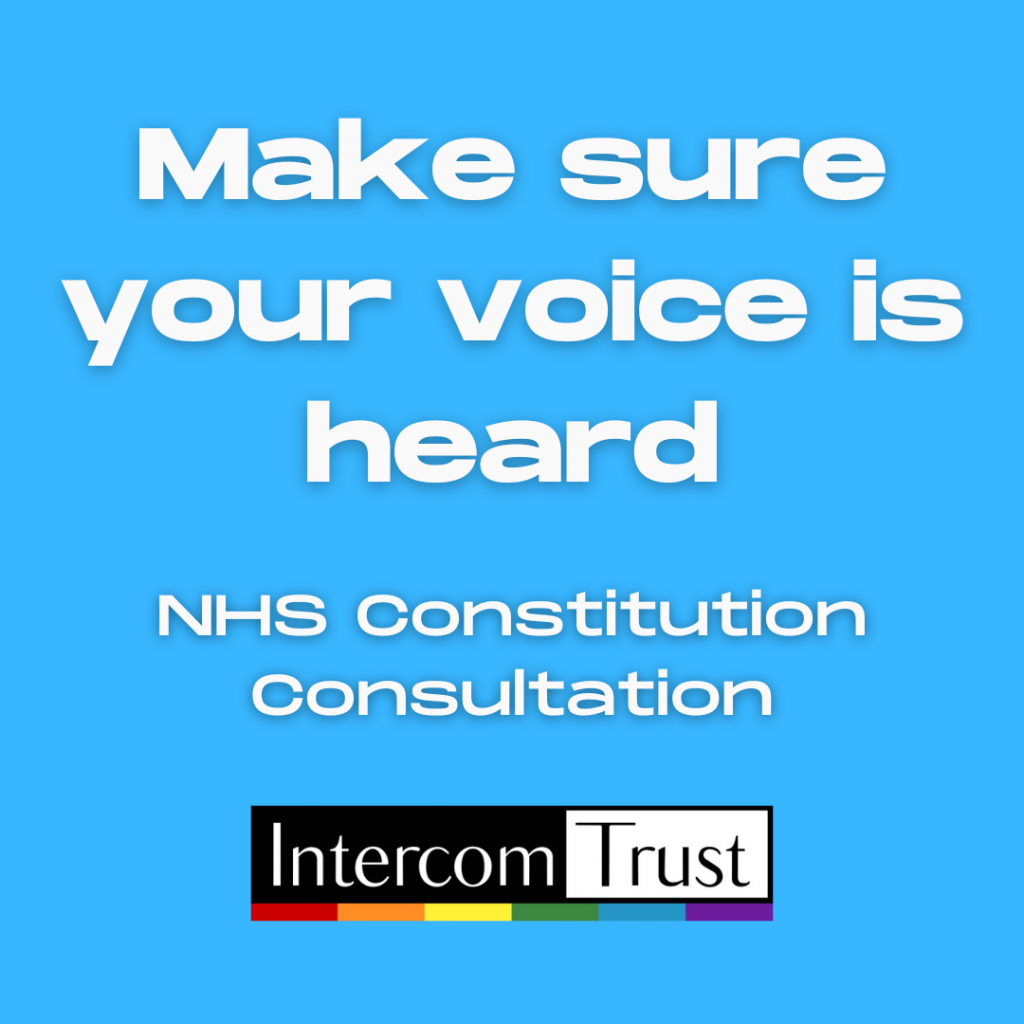 NHS Constitution Consultation - Intercom Trust
